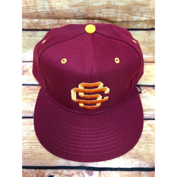 New Era | Accessories | Nos Vintage Usc Trojans New Era Pro Model Wool ...